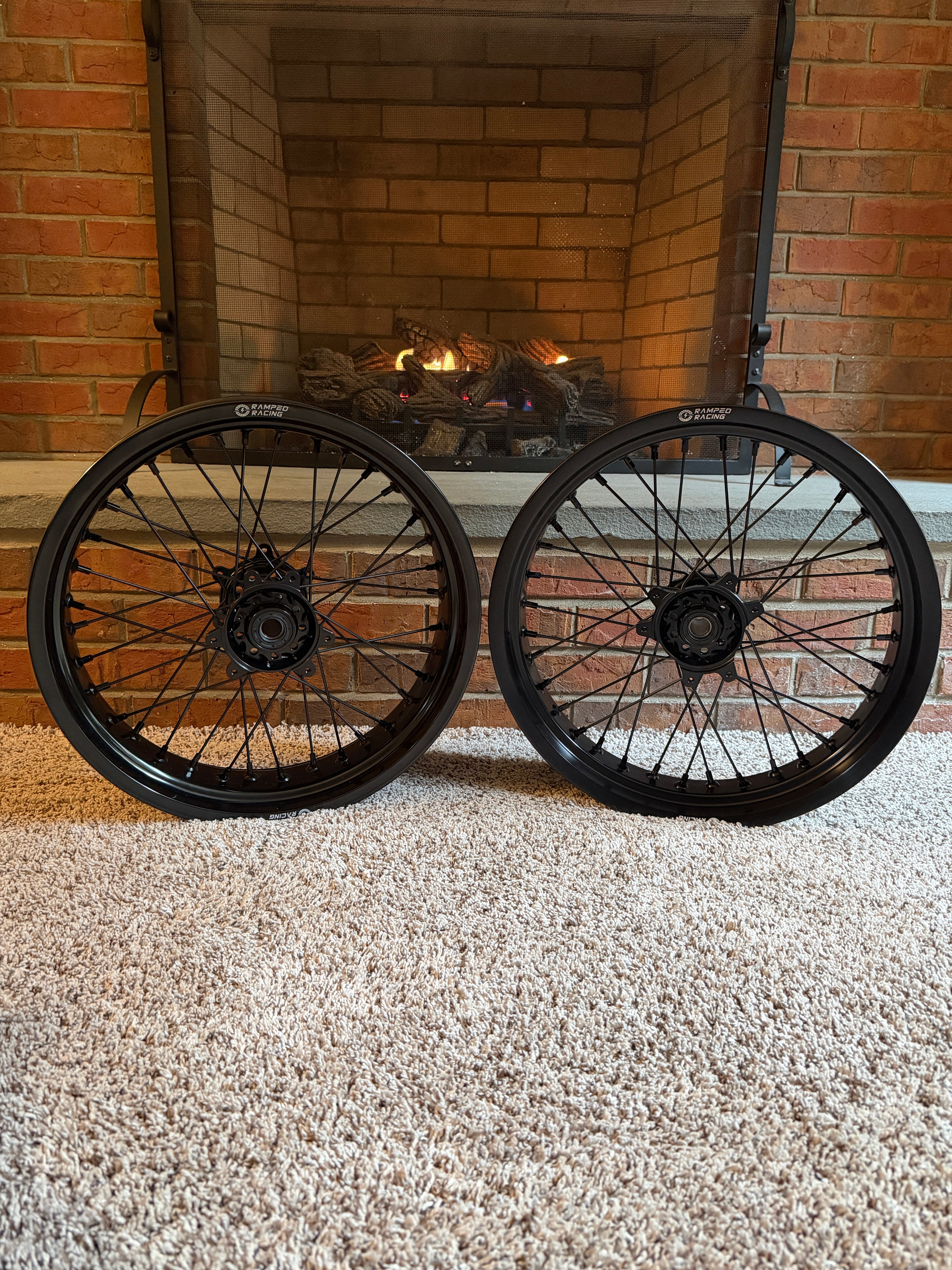 17/17 Ultrawide Supermoto Wheel Set for Surron Ultra Bee (No Tires ...