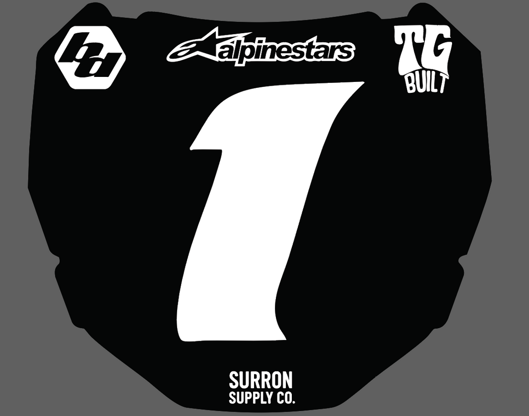Surron LBX Decals and Number Plates – Surron Supply Co